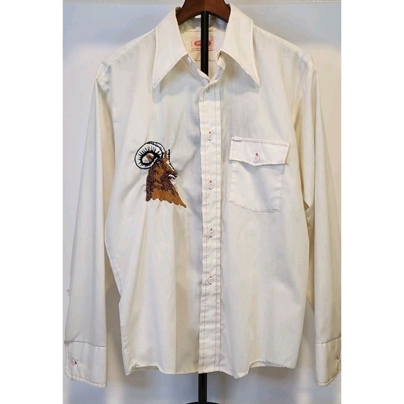 Bread Brand | Shirts | Bread Brand Mens L Vintage 96s Shirt Embroidered ...
